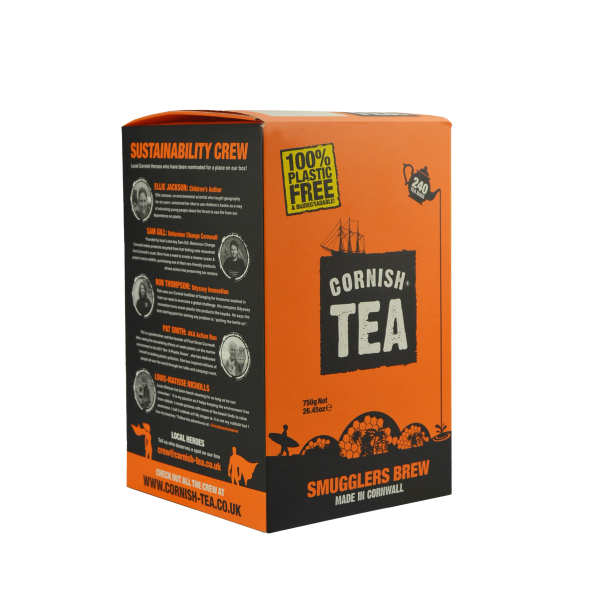 Smugglers Brew - 240 Tea Bags | Cornish Tea & Cornish Coffee
